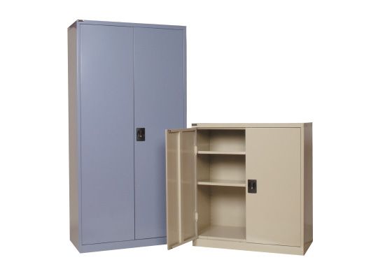 Multi-purpose stationary moduline shelving cabinets - Shop | Compact ...