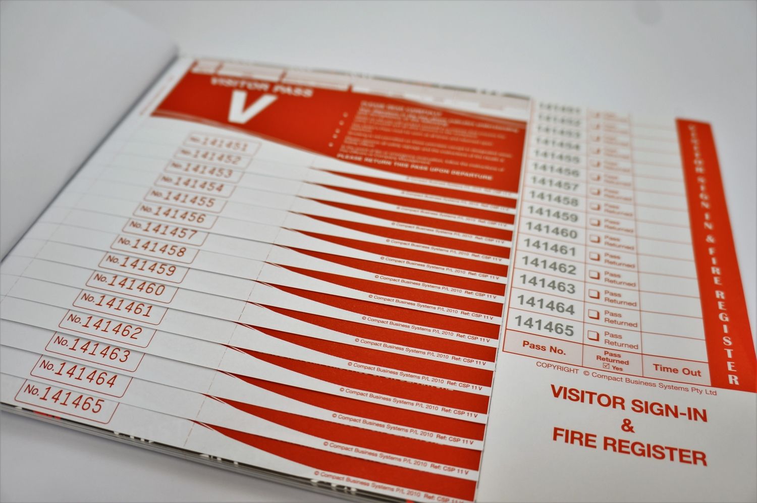 visitor books - Shop | Compact Business Systems Australia
