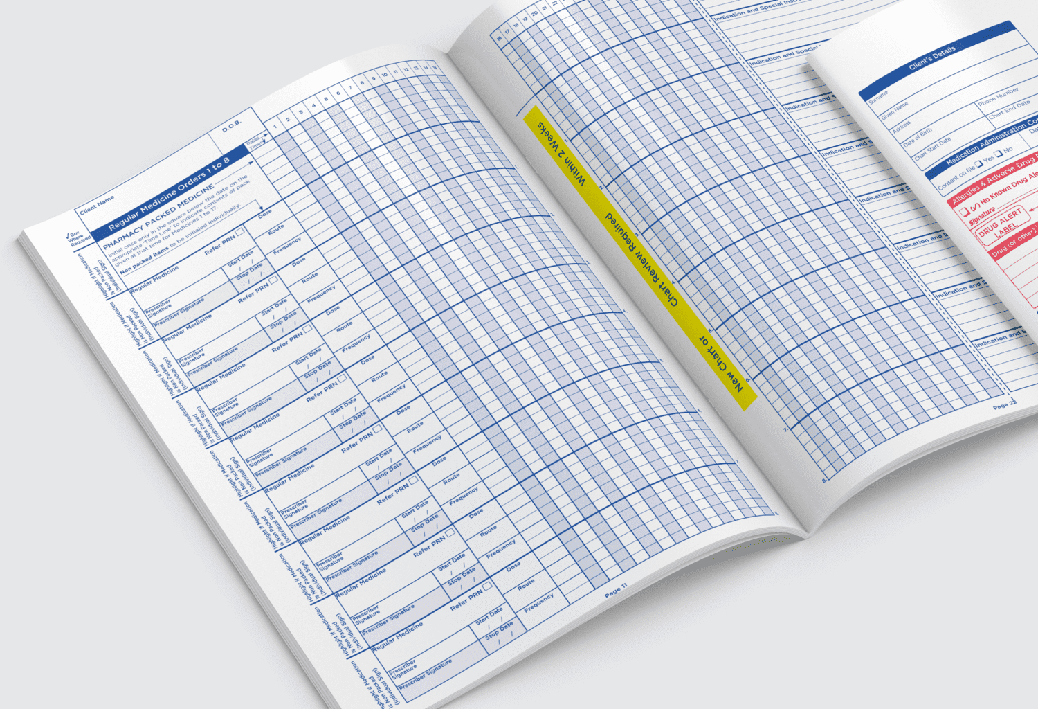 Disability Medication Chart | NDIS Medication Chart - Shop | Compact ...