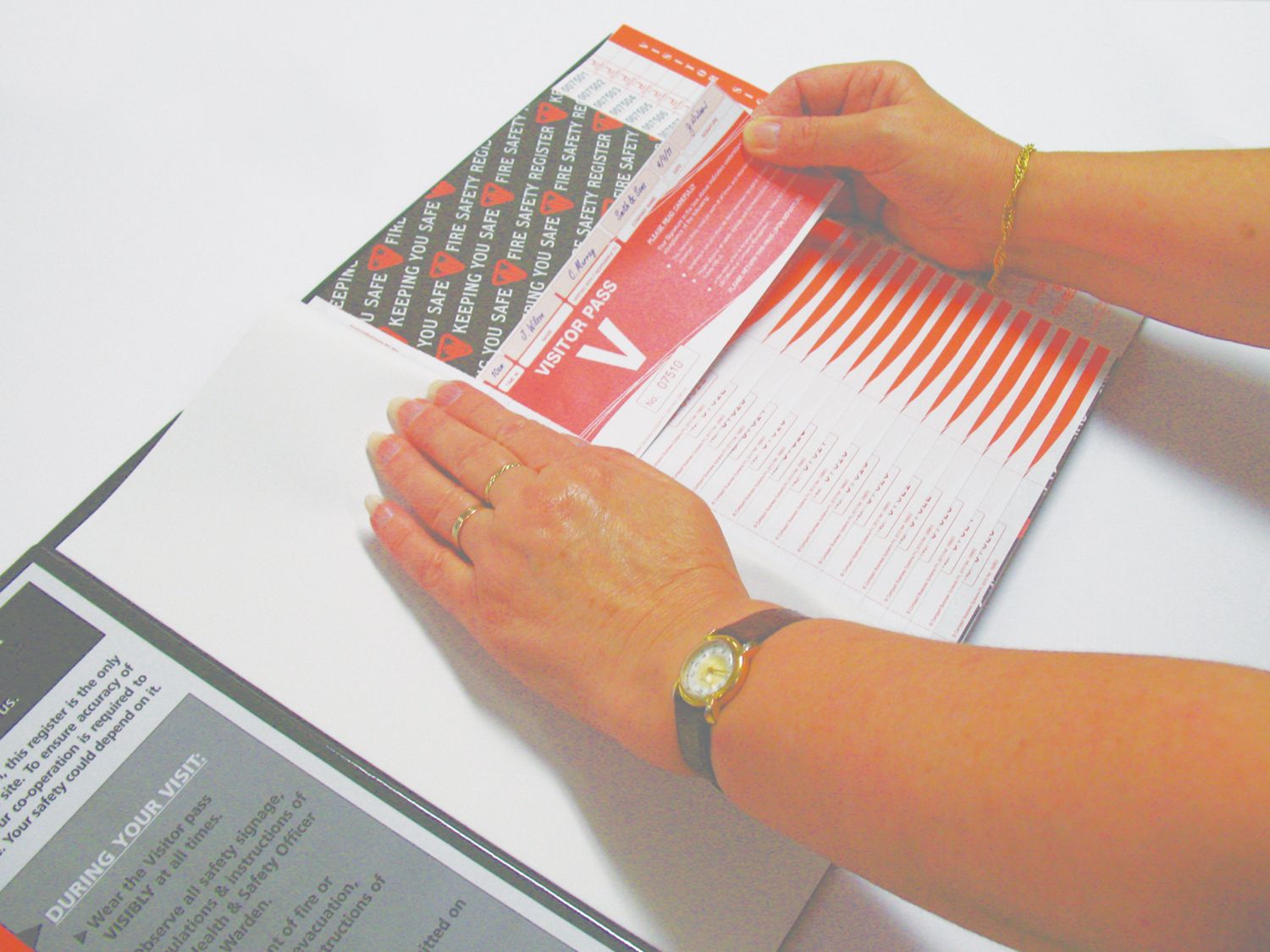 Visitor Register | Visitor Pass Book - Shop | Compact Business Systems ...