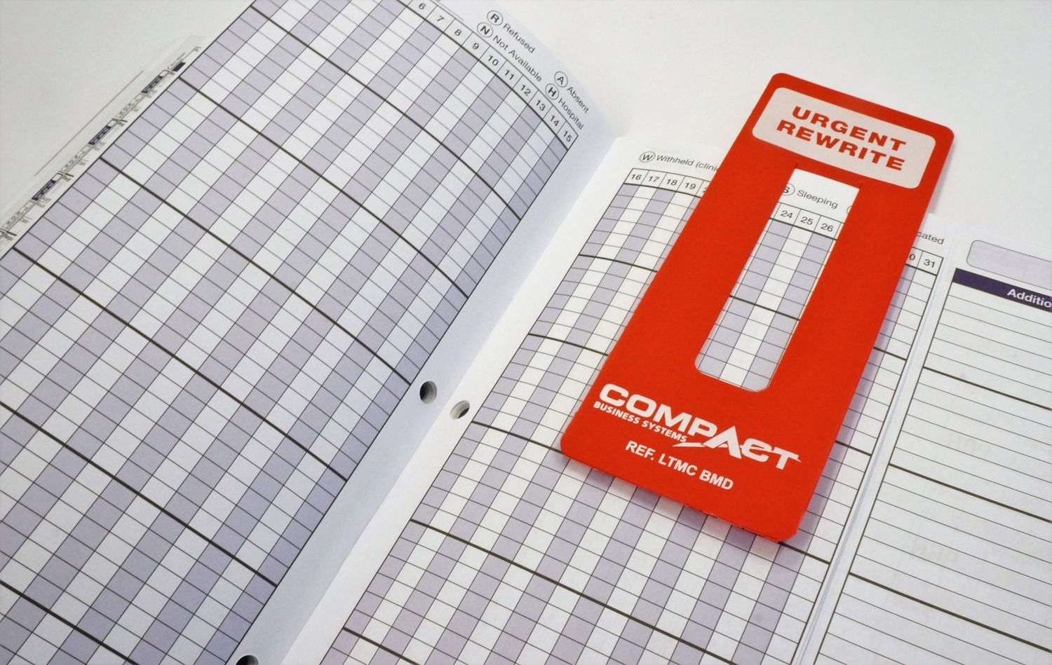 Bookmark - Urgent Chart Re-Write - Shop | Compact Business Systems ...