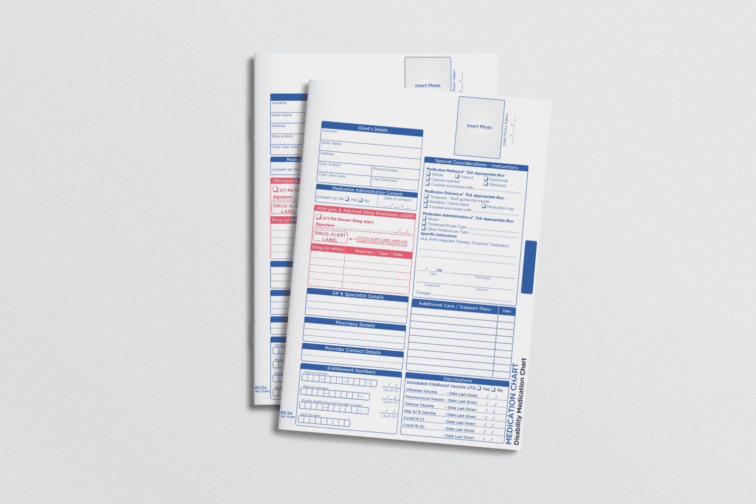 Disability Medication Chart - Shop | Compact Business Systems Australia