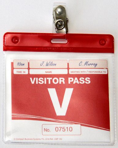 Visitor Pass Books - Shop | Compact Business Systems Australia