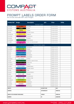 Catalogues - Learning Centre | Compact Business Systems Australia