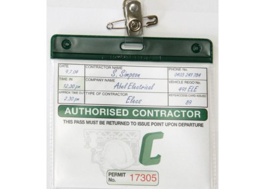 Authorised contractor sign in and fire register books - Shop | Compact ...