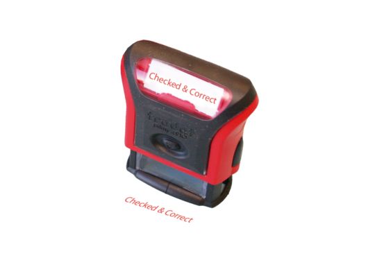 Checked and Correct Stamp - Shop | Compact Business Systems Australia