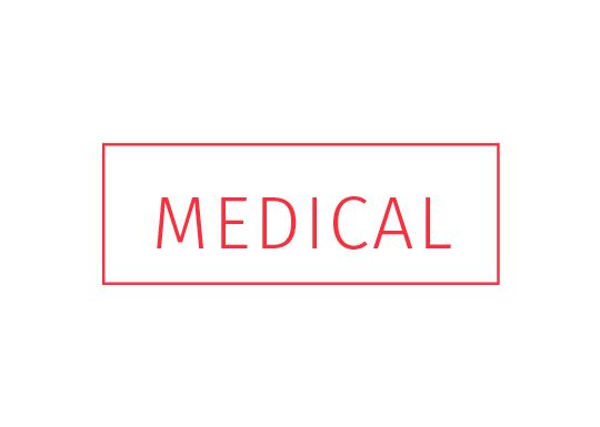 Rubber Stamp "Medical" Red Ink - Care Solutions | Compact Business ...